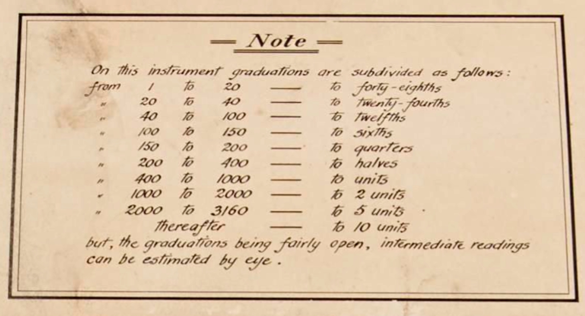 Anderson's Improved Slide Rule 1903 prototype